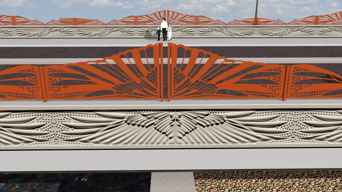 Stretching Our Wings at Ridge Road Bridge | Vicki Scuri SiteWorks